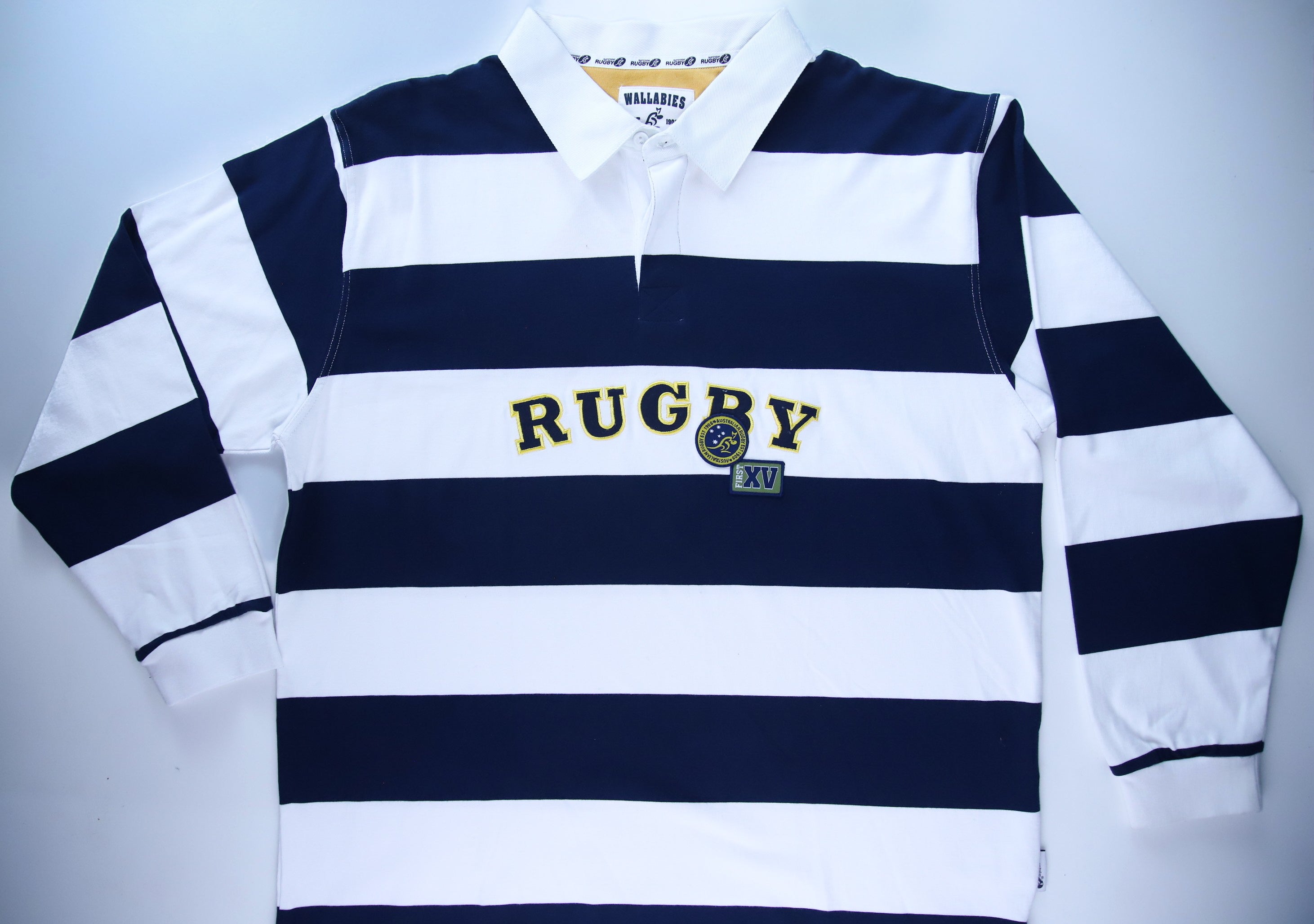 Australian Rugby Union Wallabies Youth Blue & Navy Full Sleeve – House ...
