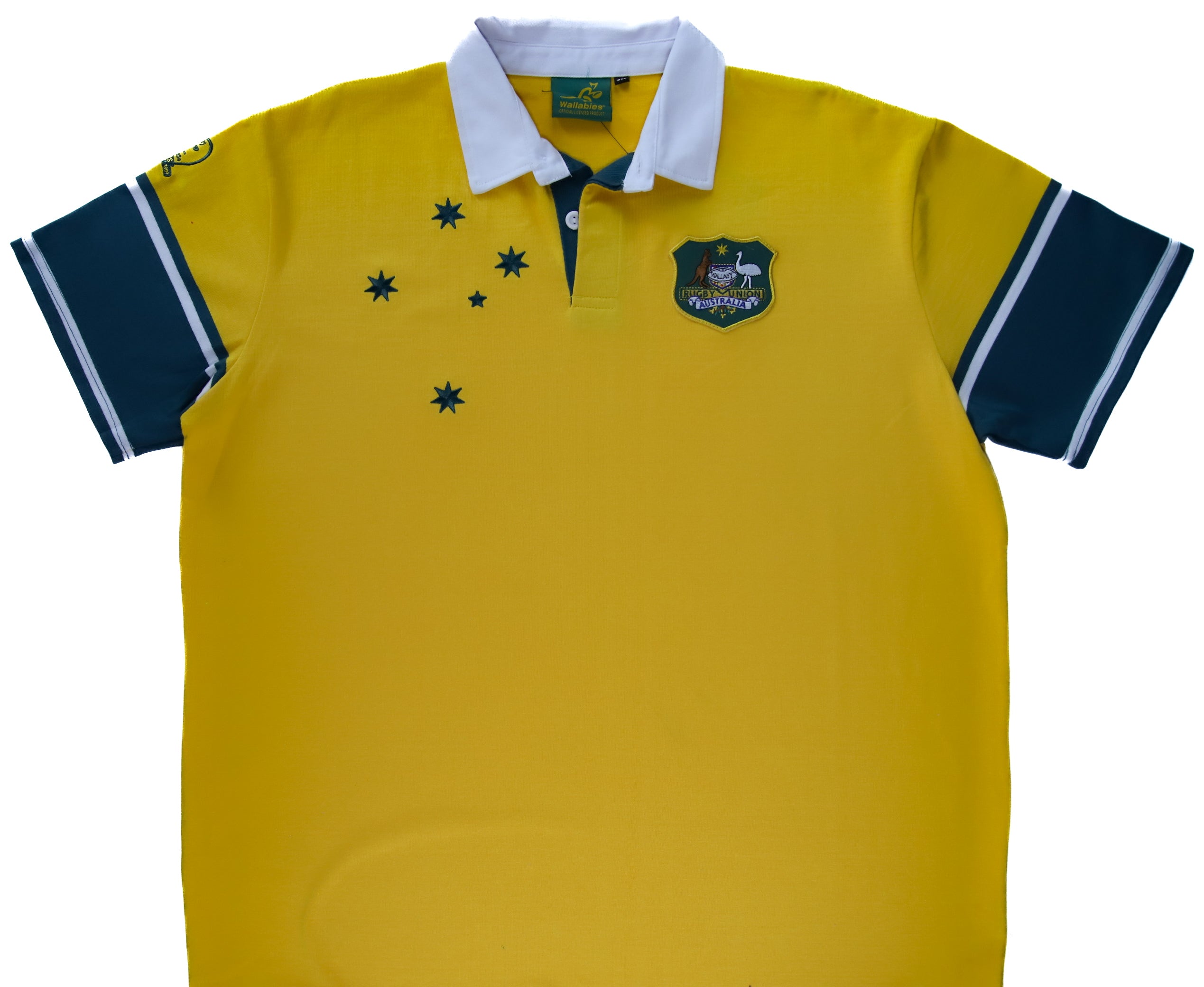 Australian Rugby Union Wallabies Men's World Cup Retro 1999 Polo ...