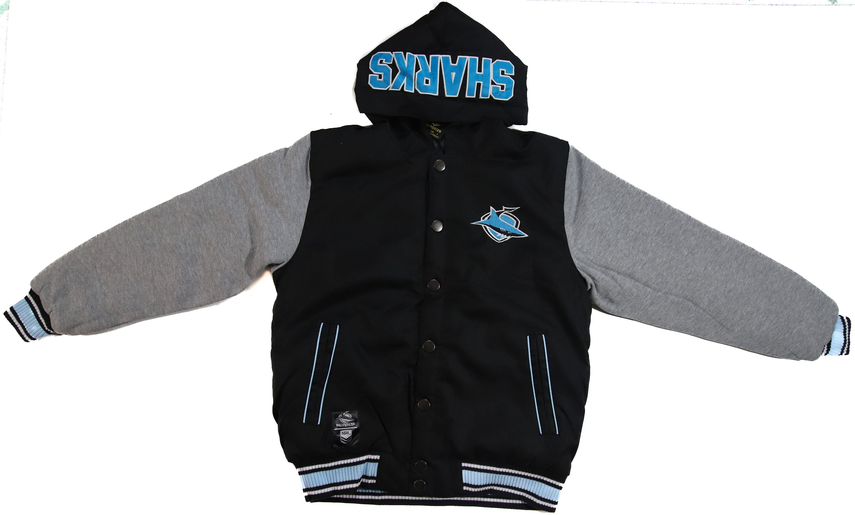 NRL Cronulla Sharks Men's Versity Jacket – House of Sports