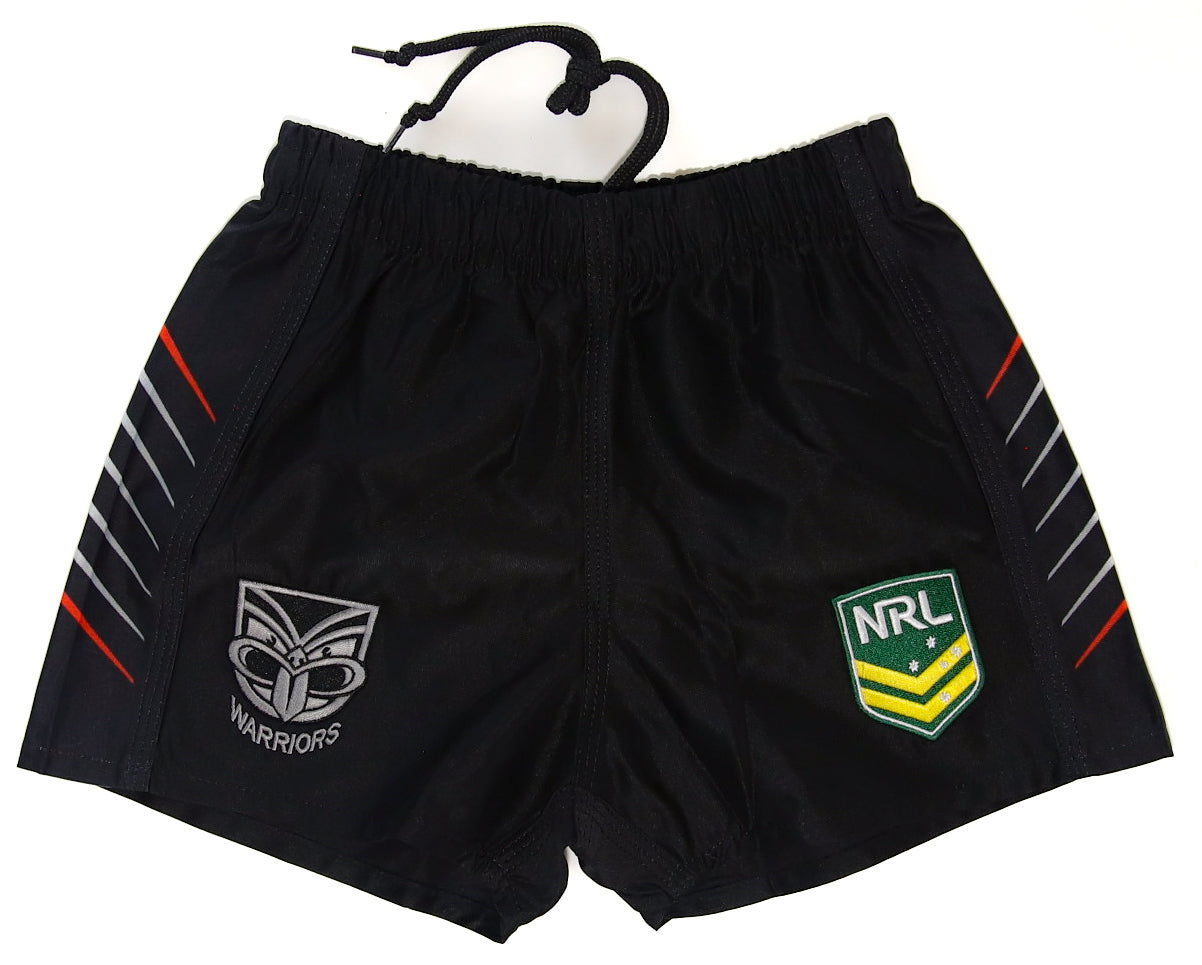 NRL New Zealand Warriors Kid's Footy Shorts – House of Sports