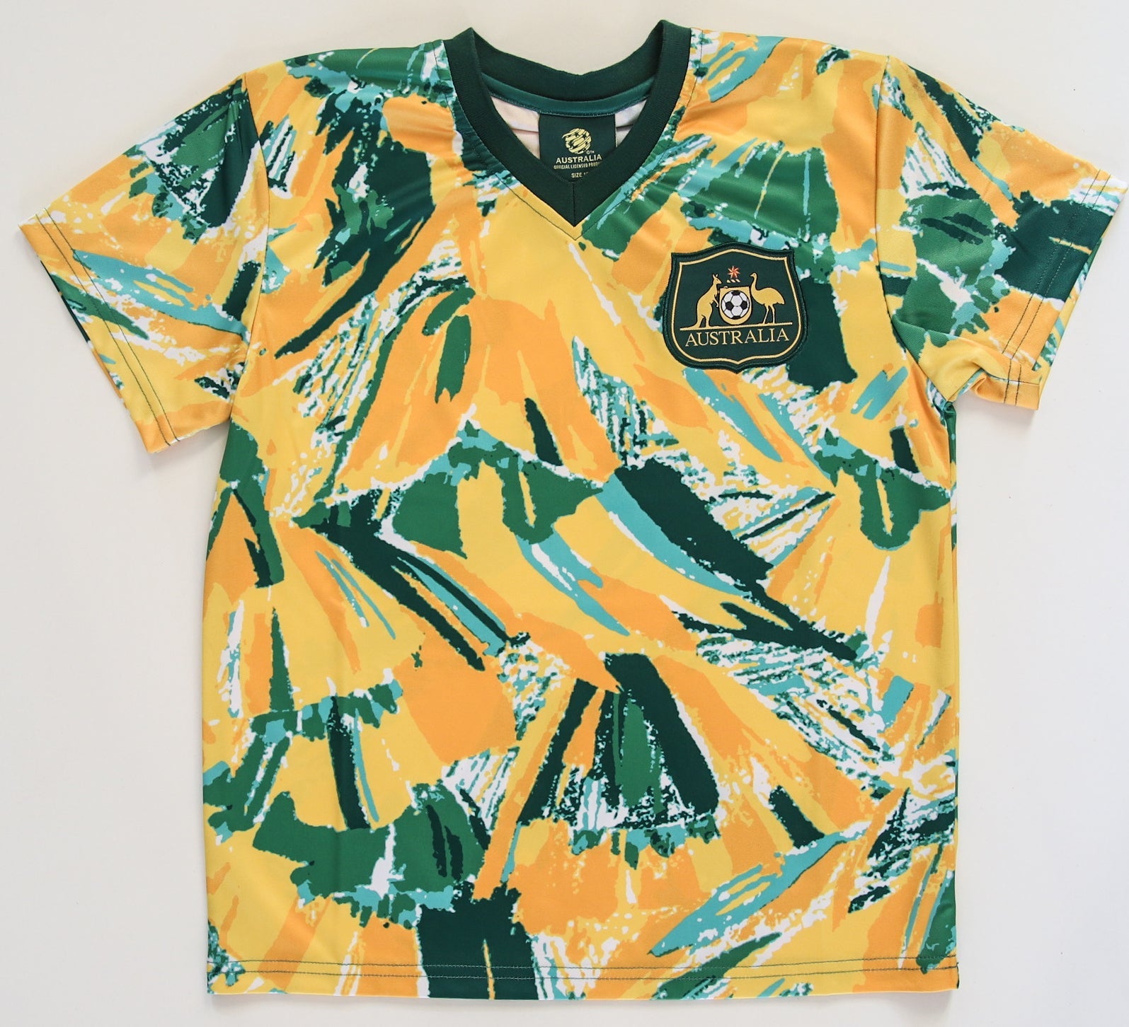 Soccer Socceroos Kid's Spew 1990 Retro Football Jersey – House of Sports