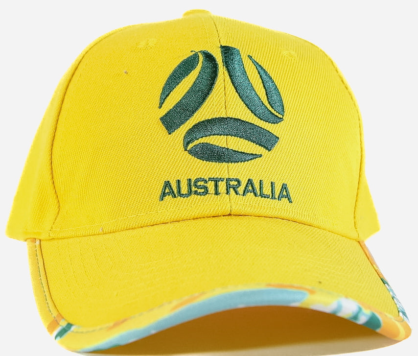 Soccer Socceroos Supporter Men's Gold Adjustable Cap – House of Sports