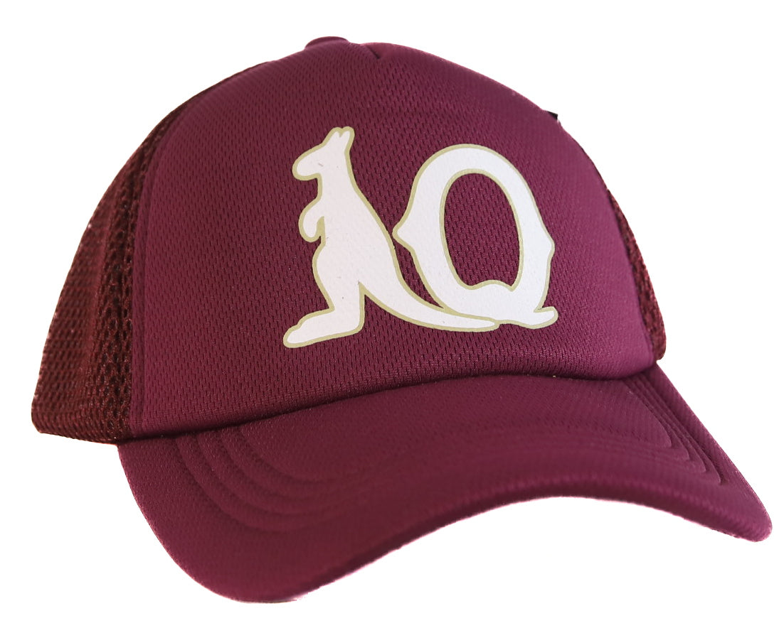 State Of Origin Qld Maroon Men's Heritage Adjustable Trucker Cap ...